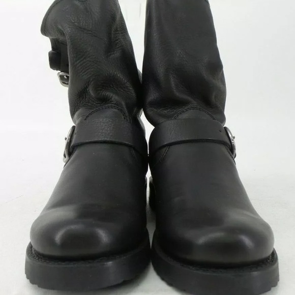Frye | Shoes | New Frye Veronica Short Boot Leather Buckle | Poshmark